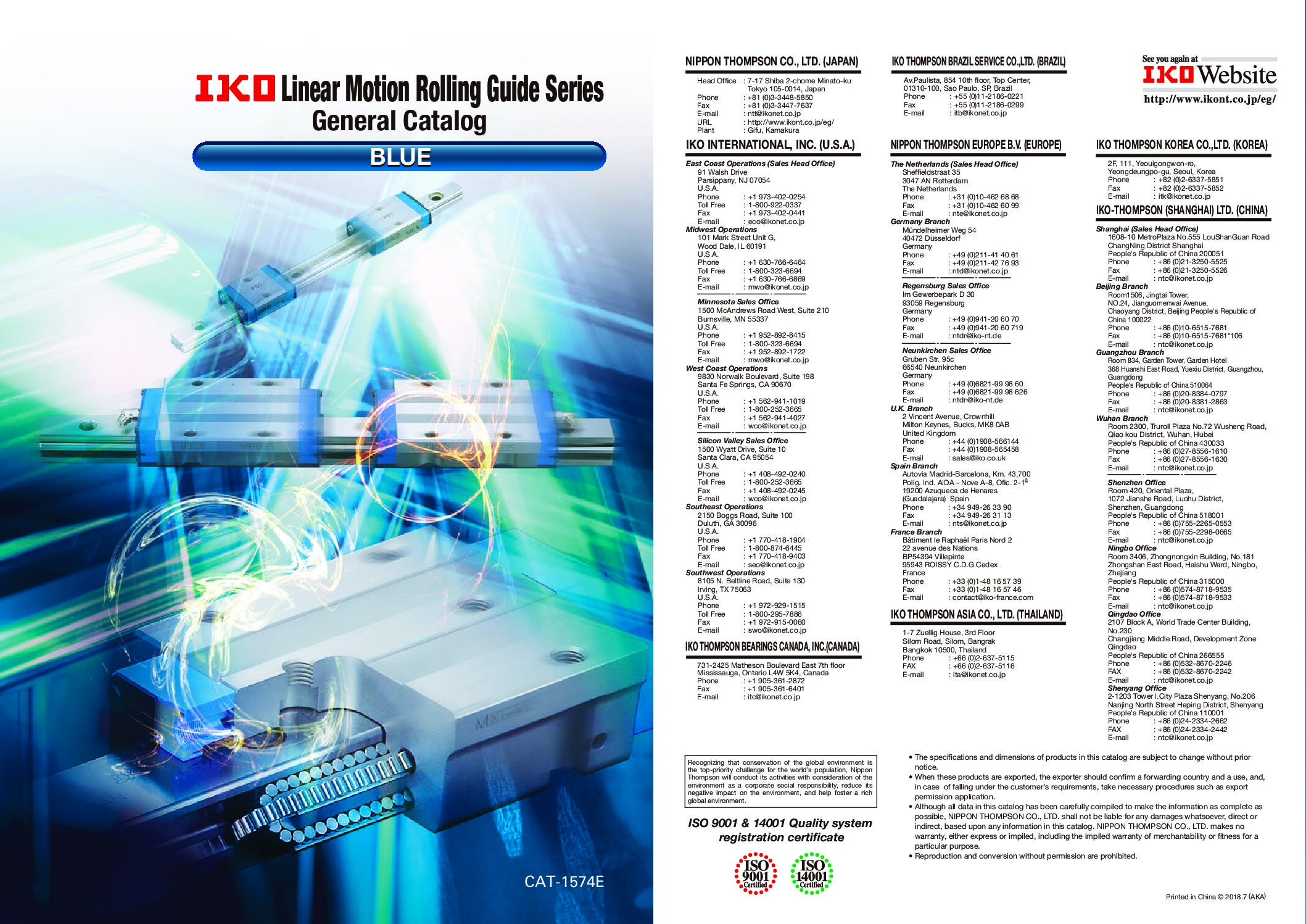 IKO Catalogs - Euro Bearing